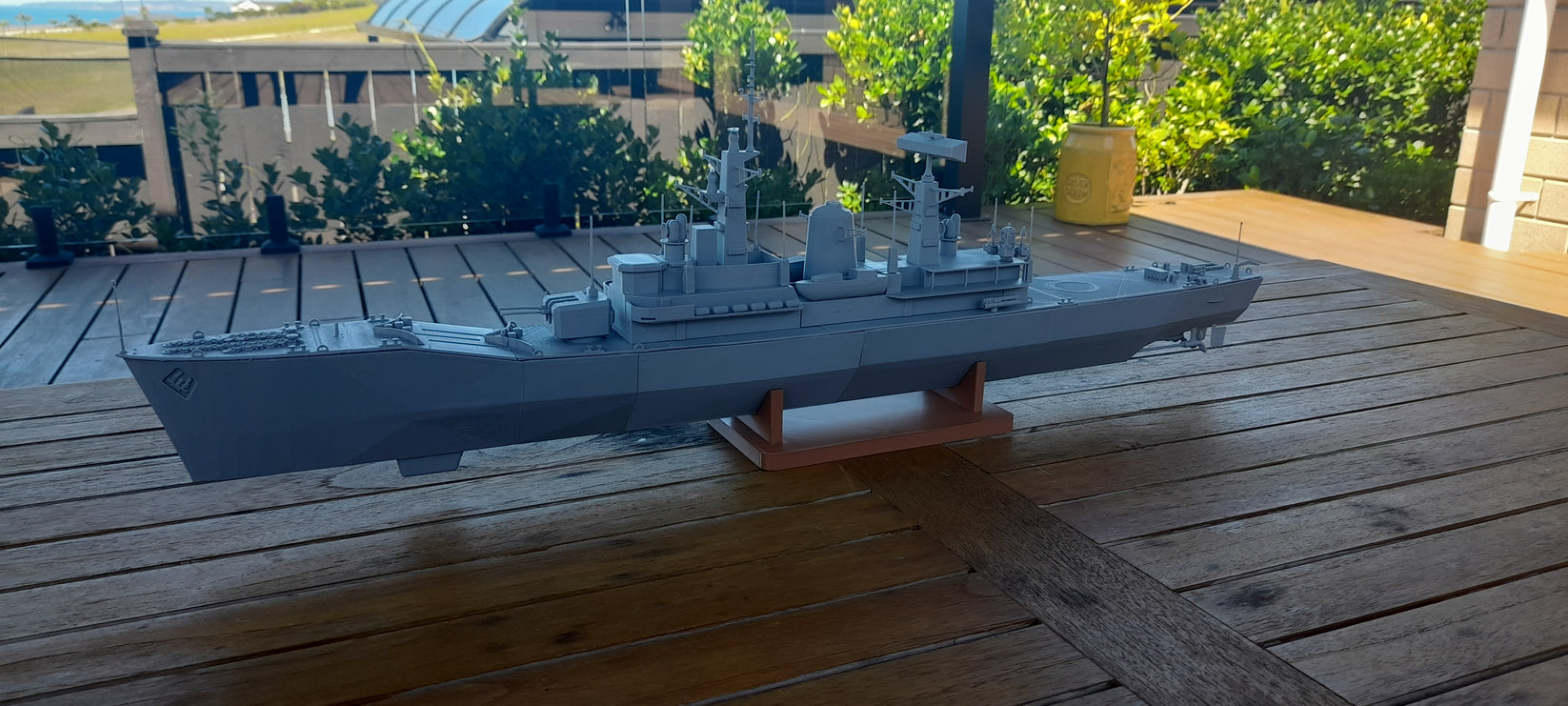 Leander Class Frigate Model Ship – Davis Custom 3D Prints