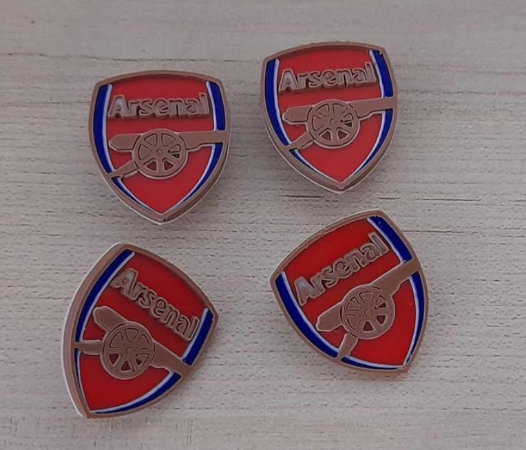 Arsenal - Jibbitz / Croc Charms – Davis Custom 3D Prints